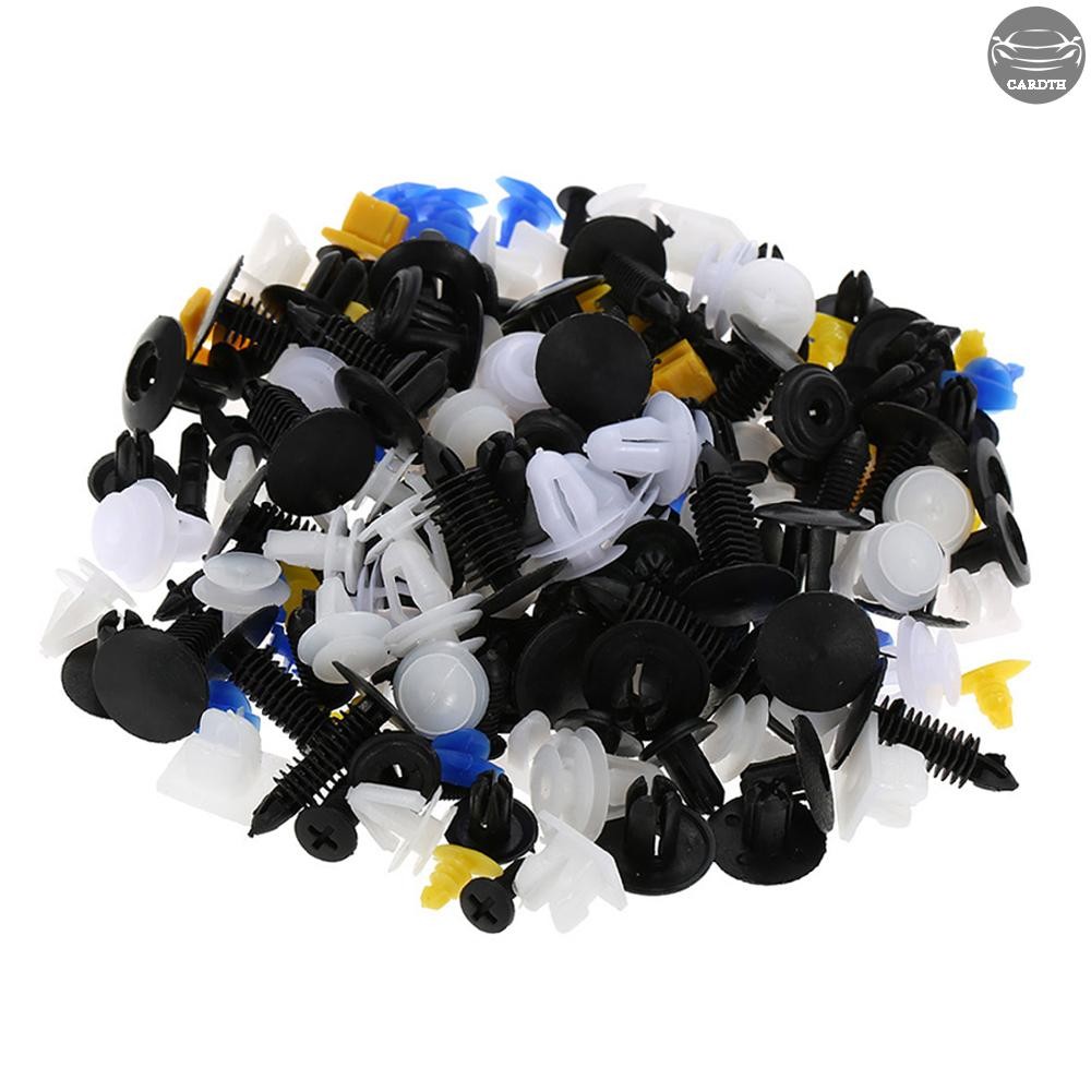 รถพลาสติก Push Pin Rivet Fasteners Trim Moulding Clip Assortments Kit ...