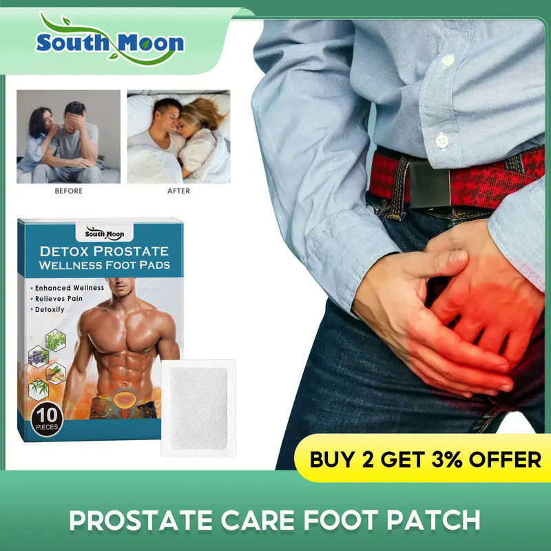 🌸 Prostatitis Prostate Treatment Foot Patch Improve Urinary Frequency ...