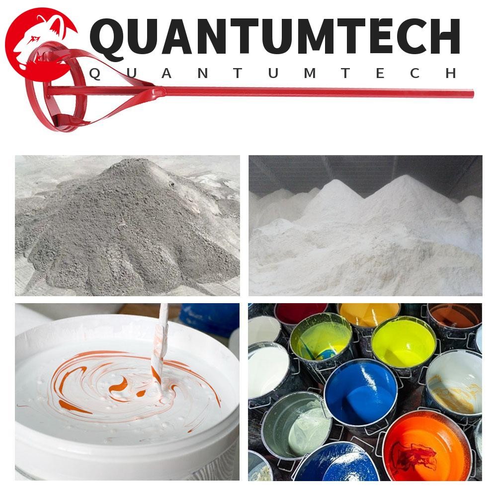 QUANTUMTECH ผสม Paddle Rod, เพลาหกเหลี่ยม Elongated สีผสม Rod, มือถือสีแดงความแข็งสูงปูน ...