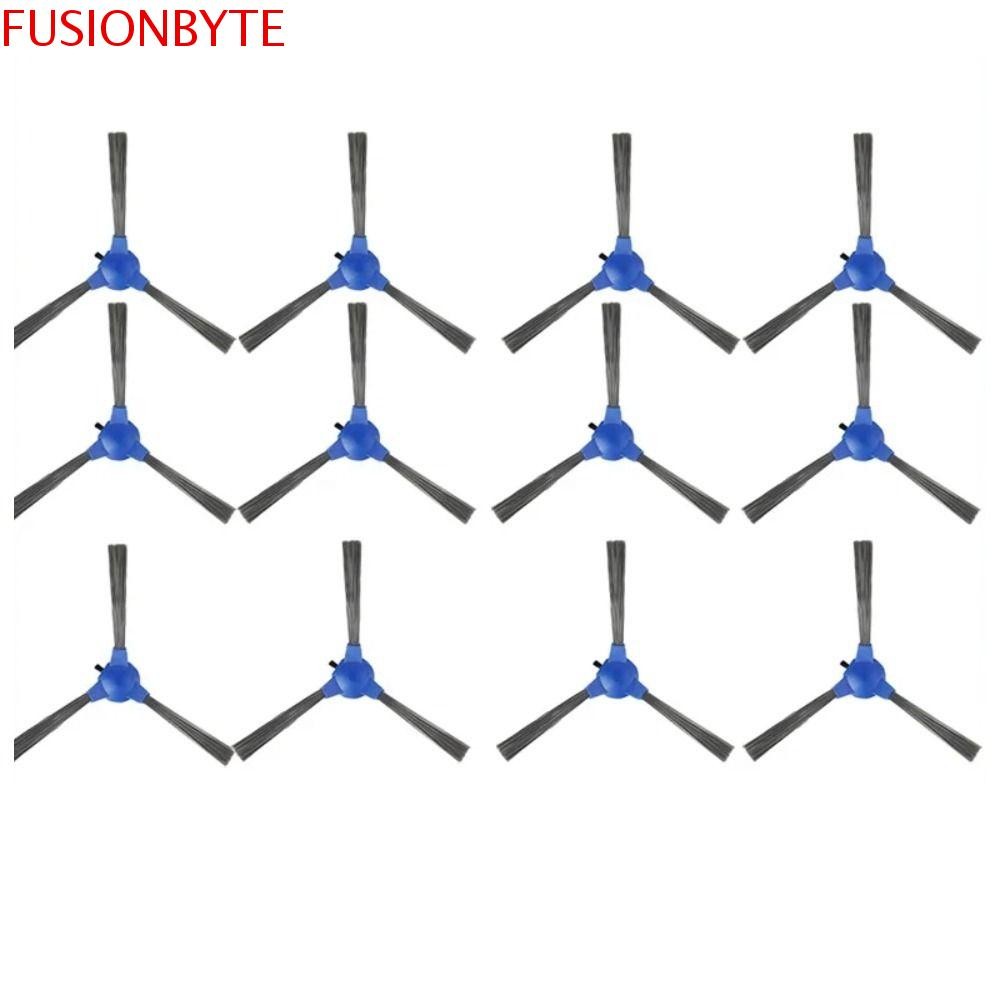 FUSIONBYTE แปรงกวาดหุ่นยนต์,สีฟ้าเปลี่ยนเปลี่ยนแปรงด้านข้าง,ใหม่สะดวก ABS ทนทานหุ่นยนต์ ...