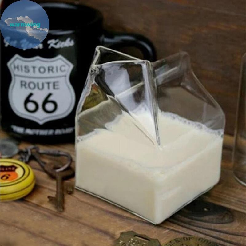 Warmwing 1 PC 300ML Half Pint กล่องนมสไตล์ Creative Mini Creamer เหยือกแก้วนม TH | Shopee Thailand