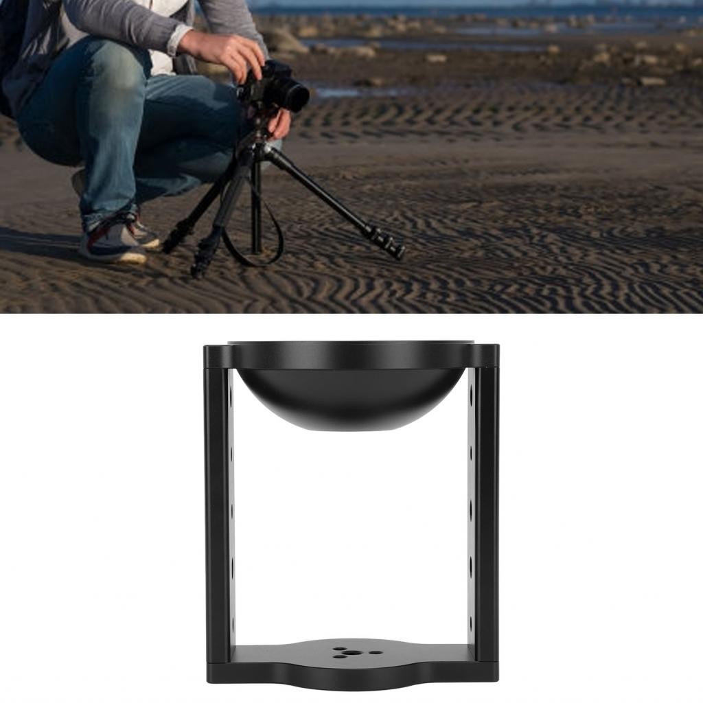 Metal Tripod Head Bowl Riser 100 มม. CNC แบบบูรณาการสำหรับการทำงาน ...