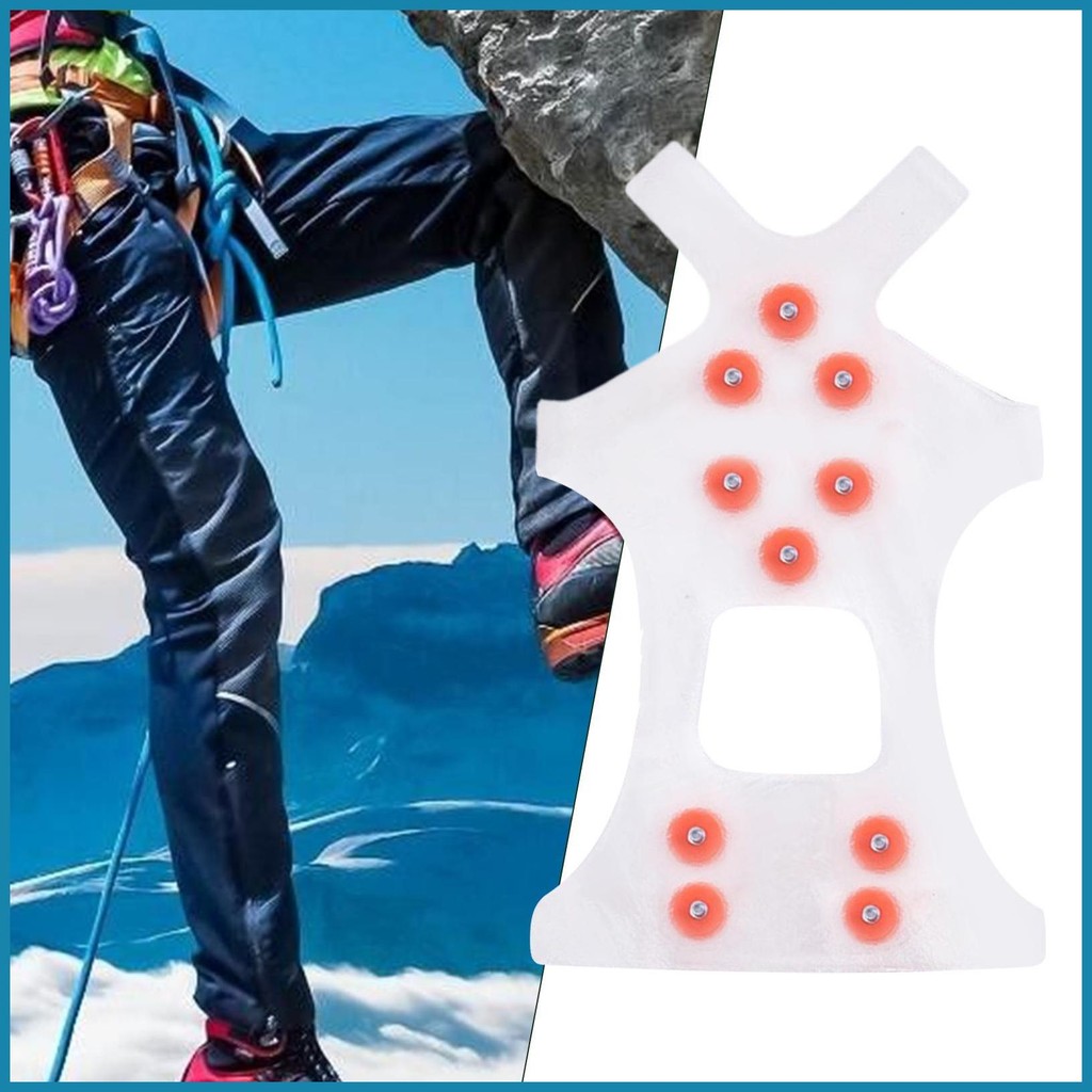 ซิลิโคน Ice Snow Grips ปีนเขากลางแจ้ง Anti-Skating Claws รองเท้า ...