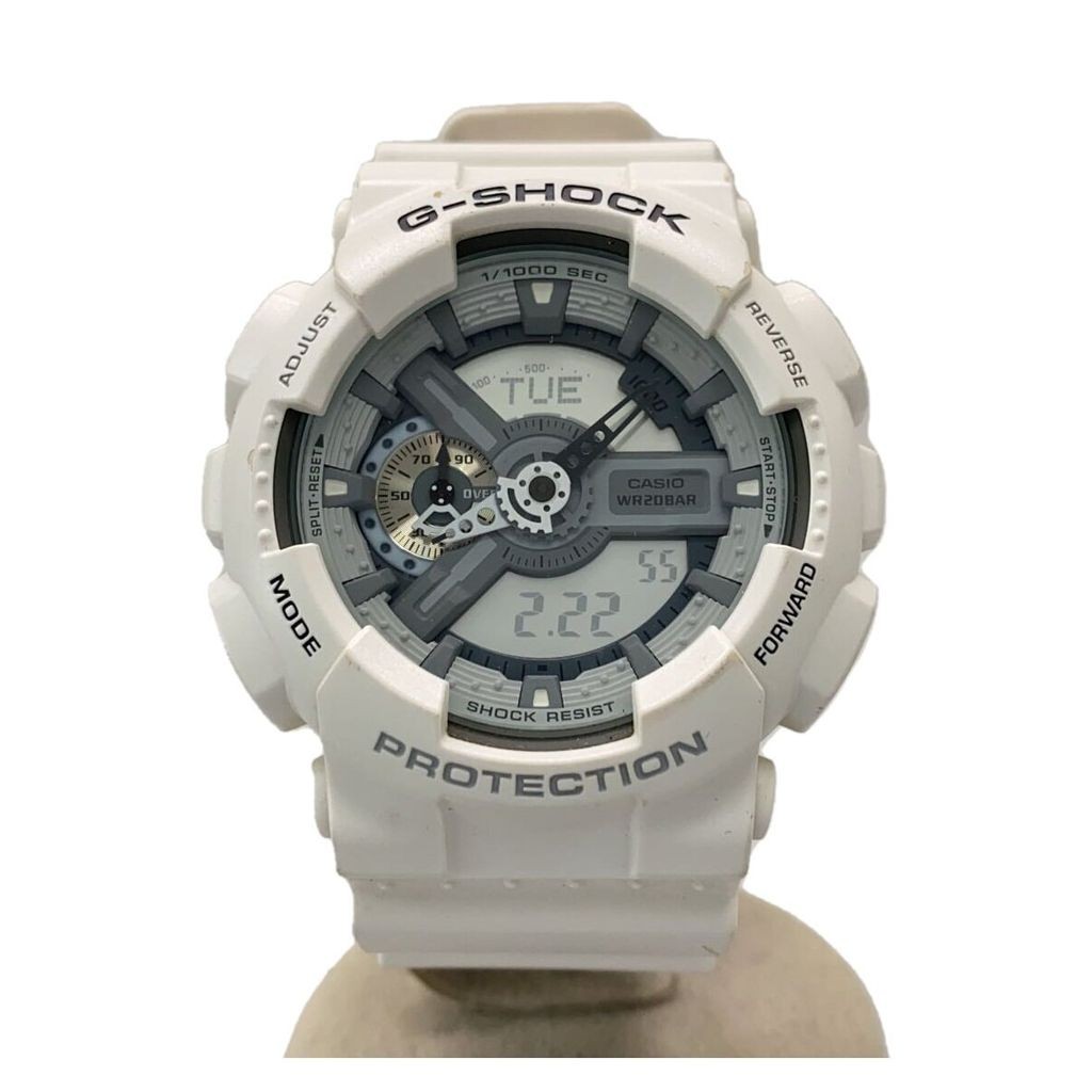 CASIO Men's Watch Quartz G-SHOCK Digiana White GA-110C-7AJF Direct from ...