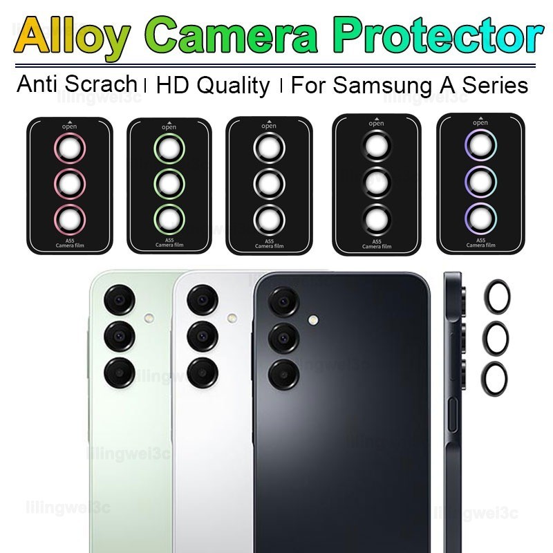 Samsung Galaxy A16 A06 A55 A35 A15 A05S A05 A54 A34 A24 A14 A13 ฟิล์มกันรอยกล้อง | Shopee Thailand