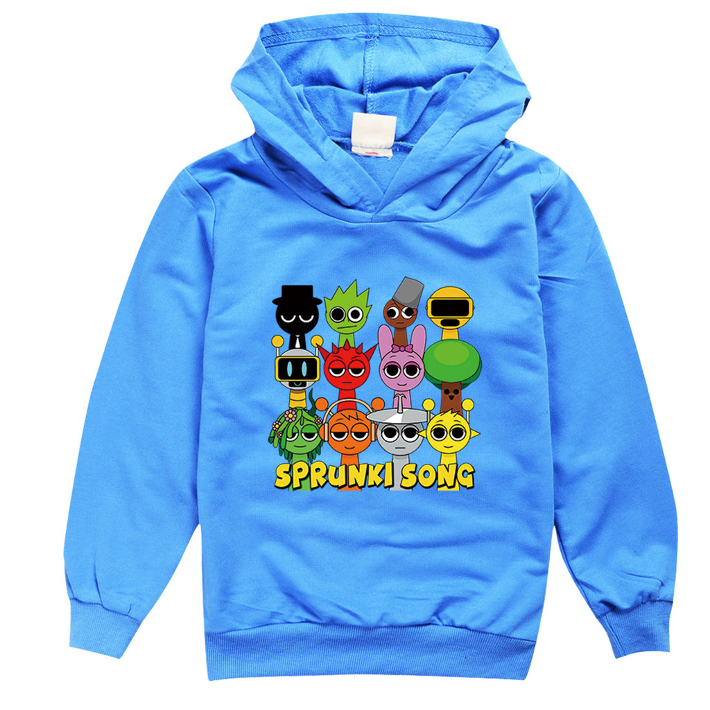 Sprunki Hoodie Sprunki Incredibox เสื้อยืดพิมพ์ลาย | Shopee Thailand