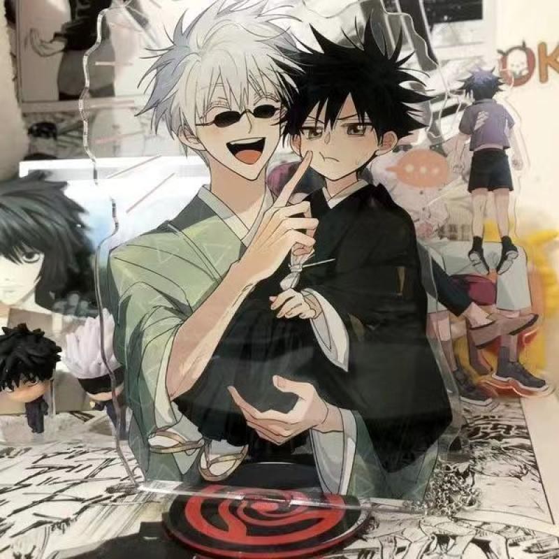 แนะนําสมาร์ทอะนิเมะขาตั้ง Gojo Go Knotweed Yuren สองด้าน Nuo Go Fu Hei ...