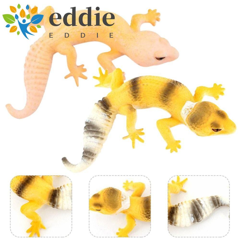 Edie รูปสัตว์ของเล่น,ความรู้ความเข้าใจของเล่น Gecko Prank Props จําลอง ...