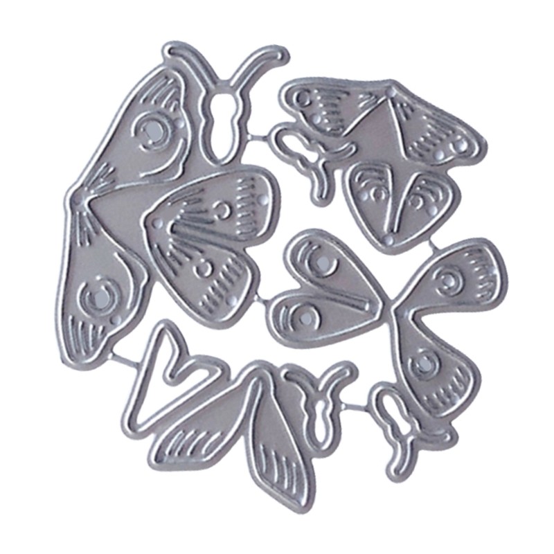 BST Moth ตัดตายเหล็กคาร์บอน Die ตัดลายนูน Stencils สําหรับ Photo Card ...