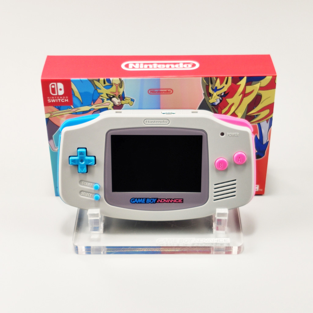 Gba Nintendo GAMEBOY Advance Color เกมคอนโซลไฮไลท์ SP GBM ธีมดาบและโล่ ...