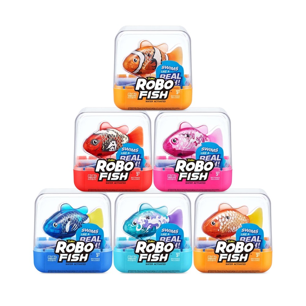 Robo Fish Series 3 Robotic Swimming Fish - Assorted *Only At | Shopee ...