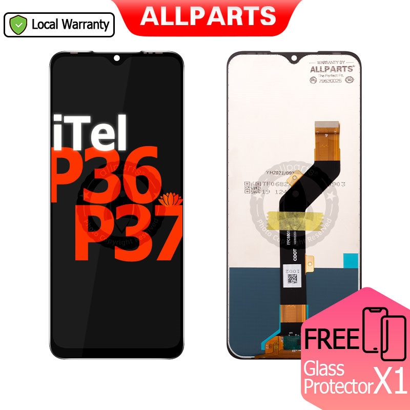 Display จอ ทัช สำหรับ Itel P36 P37 LCD หน้าจอ พร้อมทัชสกรีน | Shopee ...
