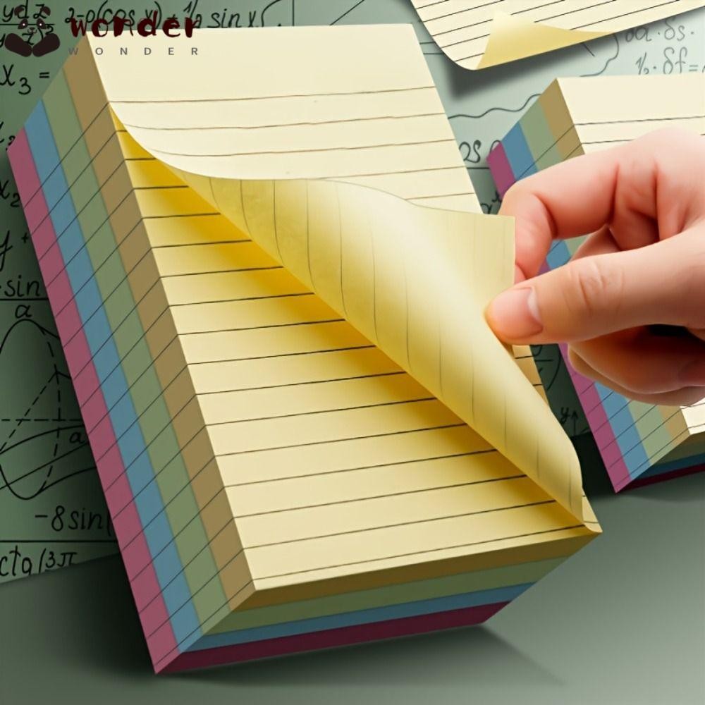 Wonder Sticky Notes, 200 แผ่นที่มีสีสัน Scribed Sticky Notes, Notepads ...