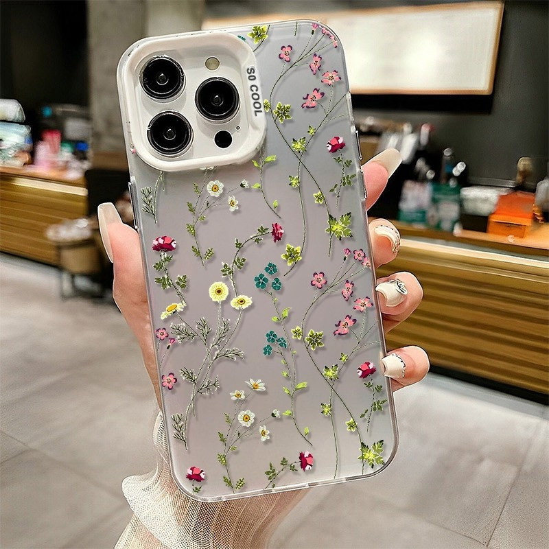 ดอกไม้เถาสำหรับงานอดิเรกที่เข้ากันได้กับ iPhone 16 Pro 16 Plus XR XS เค ...