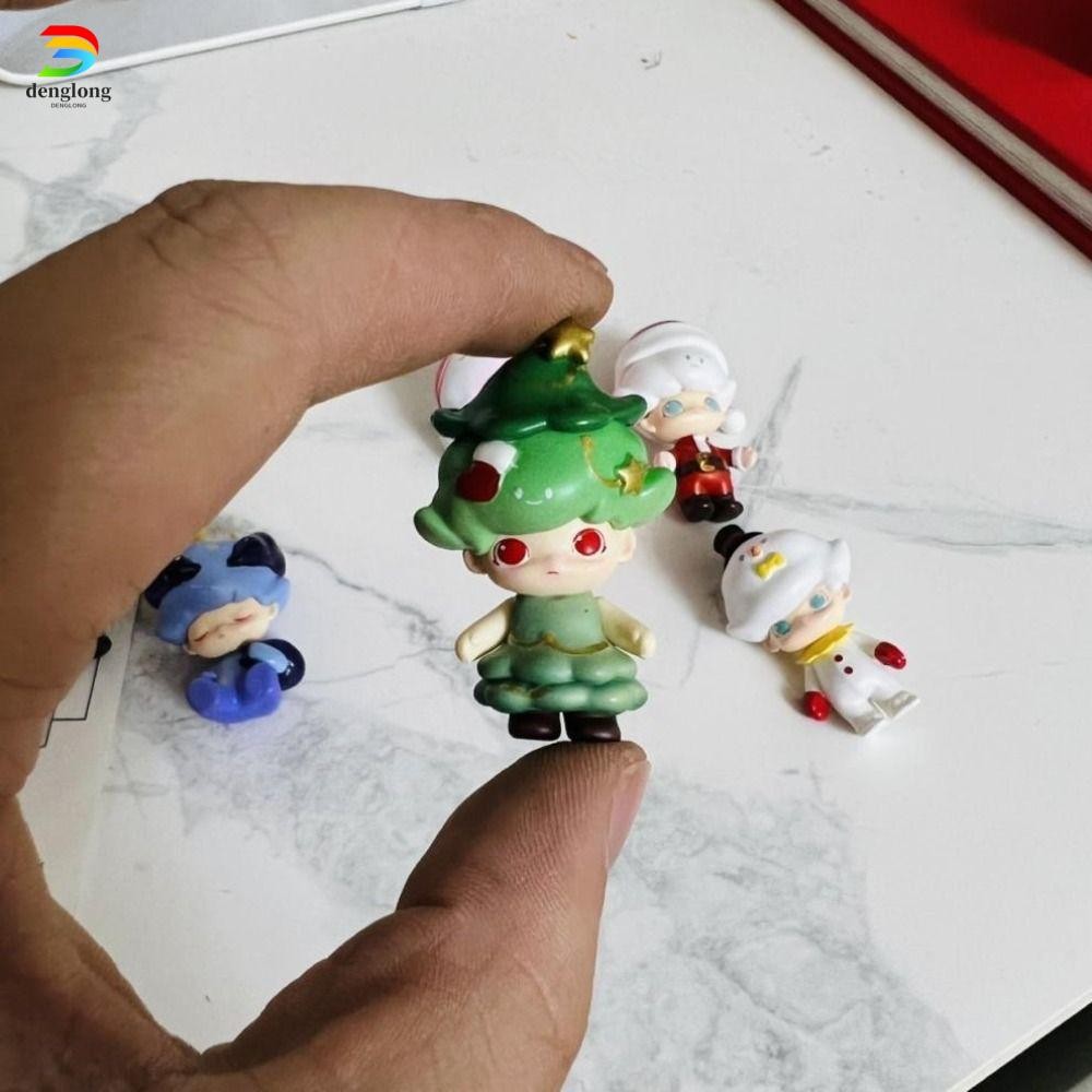 เครื่องประดับขนาดเล็ก DENGLONG, กล่อง POPBEAN DIMOO ลายการ์ตูน, Animal ...
