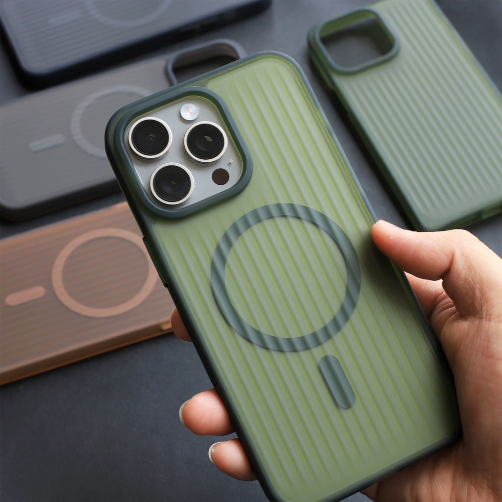 【2 in 1/Matte acrylic hard case/Green】เคส compatible for iPhone 12 13 ...
