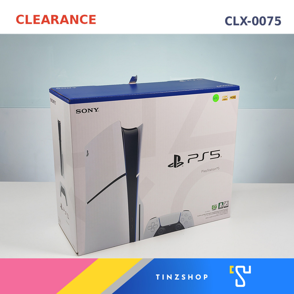 [Clearance] CLX-0075 Playstation 5 Console Asia Version เครื่องเล่นเกม ...