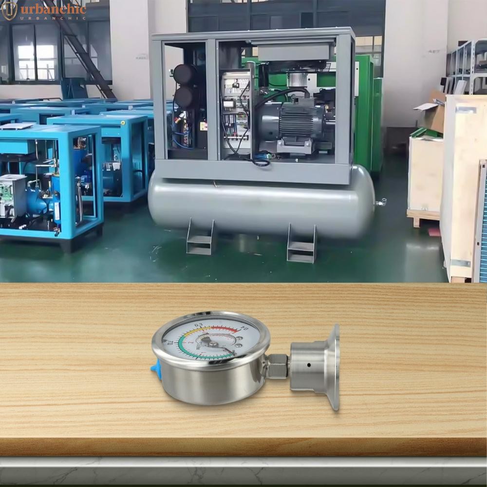 เครื่องวัดเมมเบรนแคลมป์ไตรแคลมป์สแตนเลสที่ทนต่อการสึกหรอช่วง 4MPa | Shopee Thailand