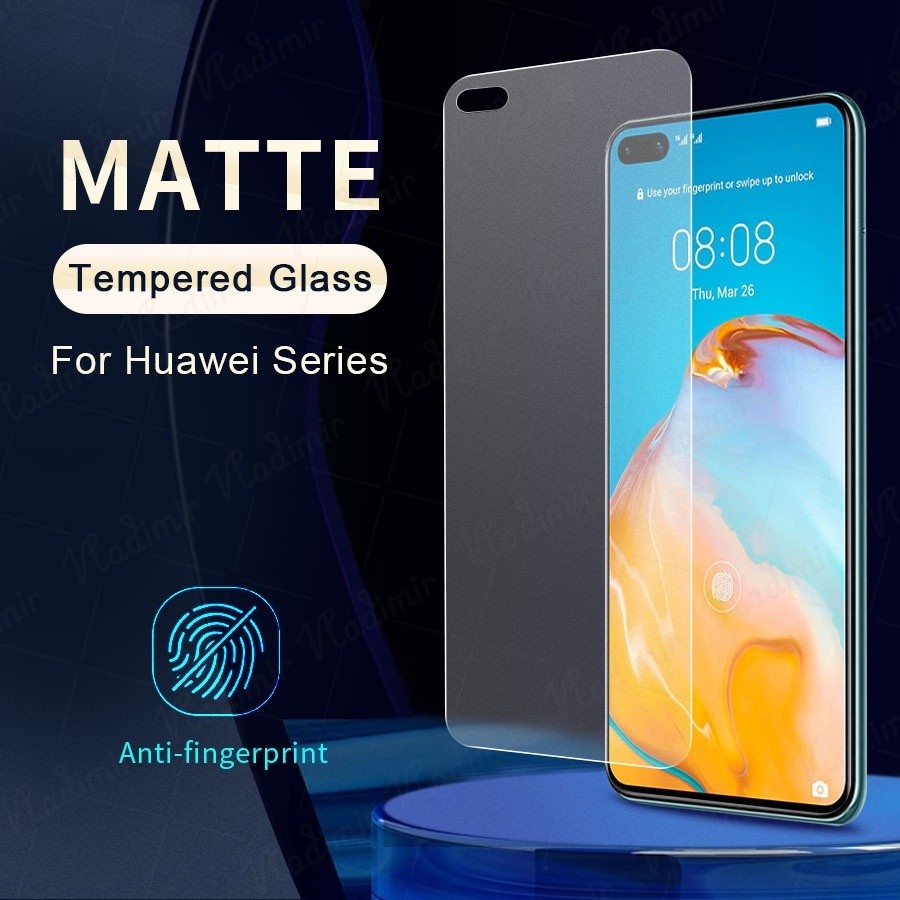 ฟิล์มกระจก ด้าน AG สำหรับ Huawei Mate 20 P20 Pro P30 Lite P40 Nova 3 3i 5T 7i 7 SE 8i 8X Y7 Pro ...