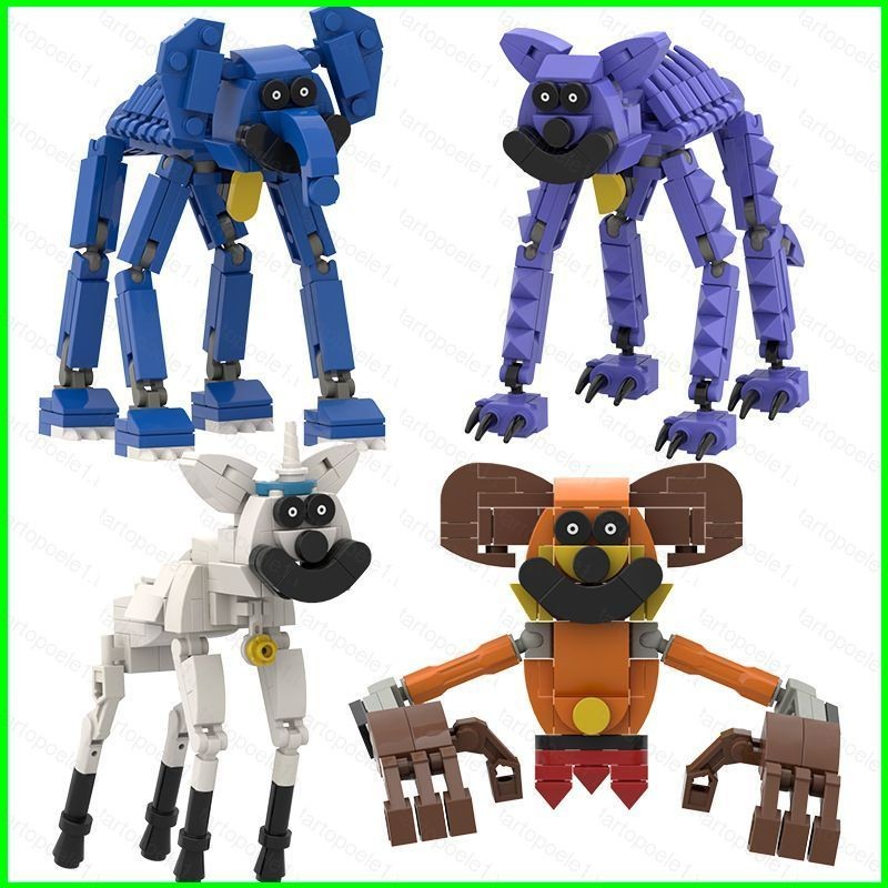 ST1 Smiling Critters Building Blocks ช้างขนาดใหญ่ CatNap DogDay ตุ๊กตาย ...