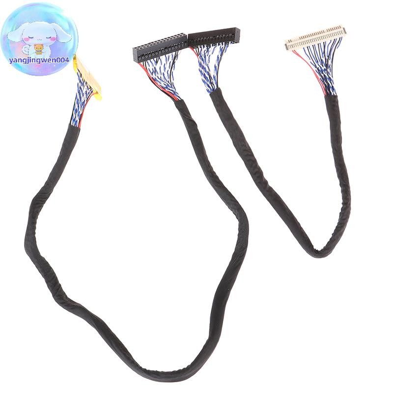 YANGWEN สาย LVDS FIX-30P-S6 30pin double 2 ch 6bit dual 6bit แผง LCD สายหน้าจอ . | Shopee Thailand