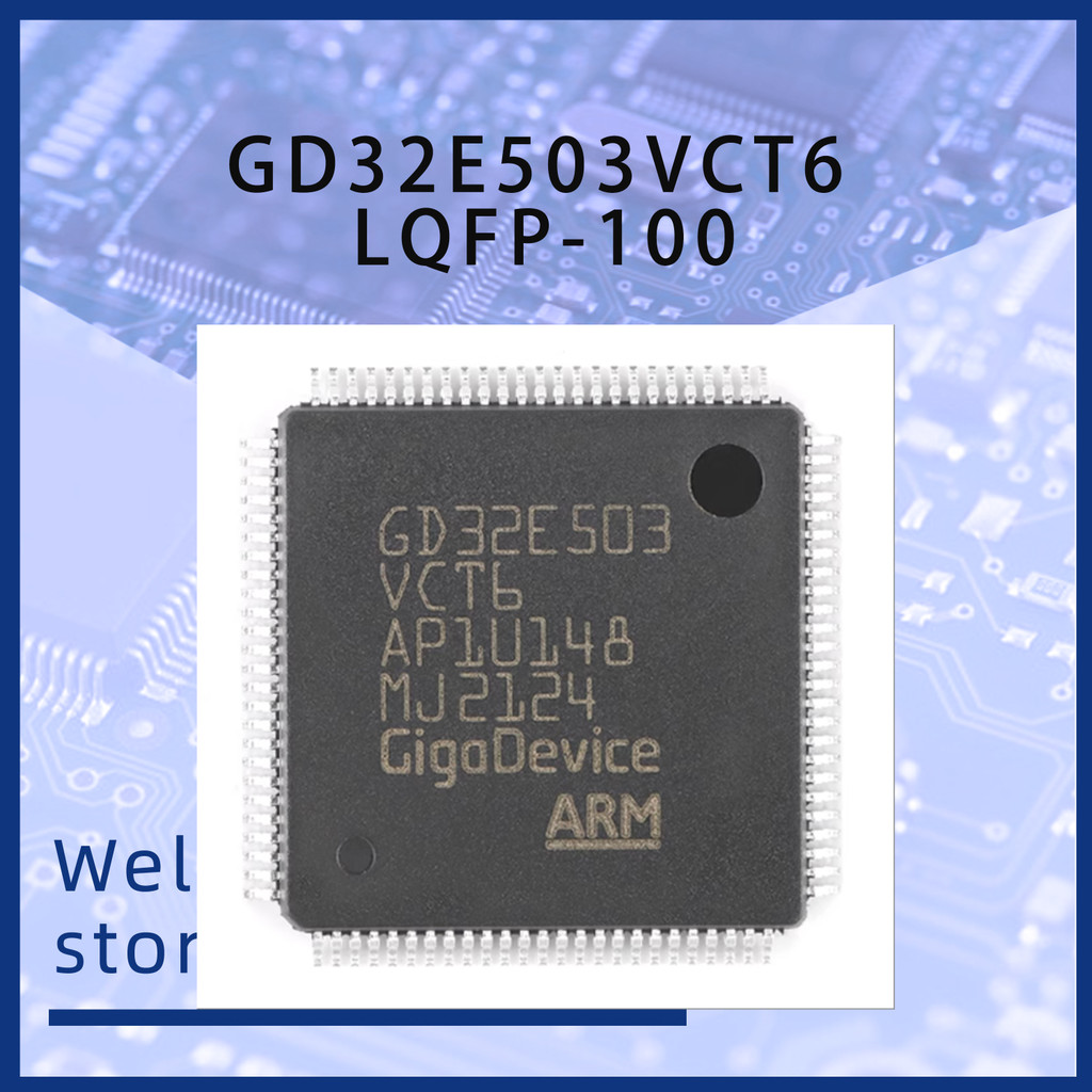 GD32E503VCT6 LQFP-100 ARM Cortex-M33 ไมโครคอนโทรลเลอร์ 32 บิต - แกน MCU ...