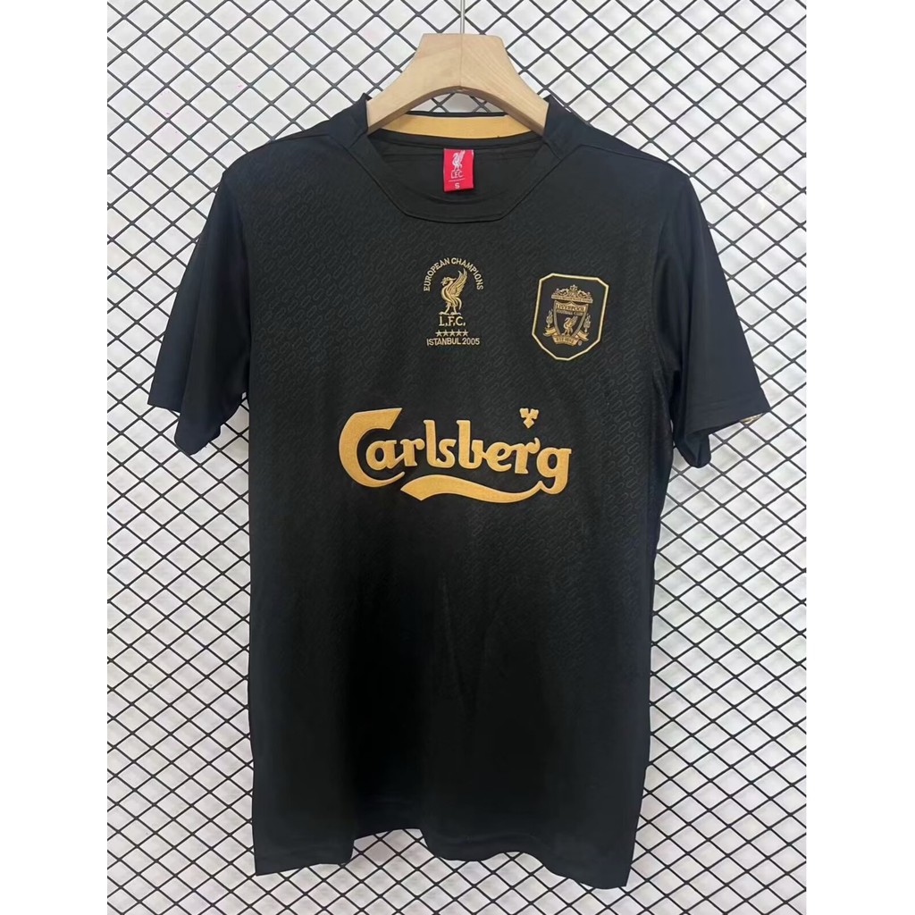 Fan Edition 2526 Liverpool Black Commemorative Edition เสื้อฟุตบอลเสื้อ ...