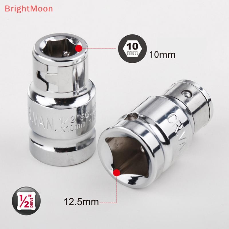 BrightMoon Ratchet Socket Adapter Universal Socket Hex Bit Holder ...