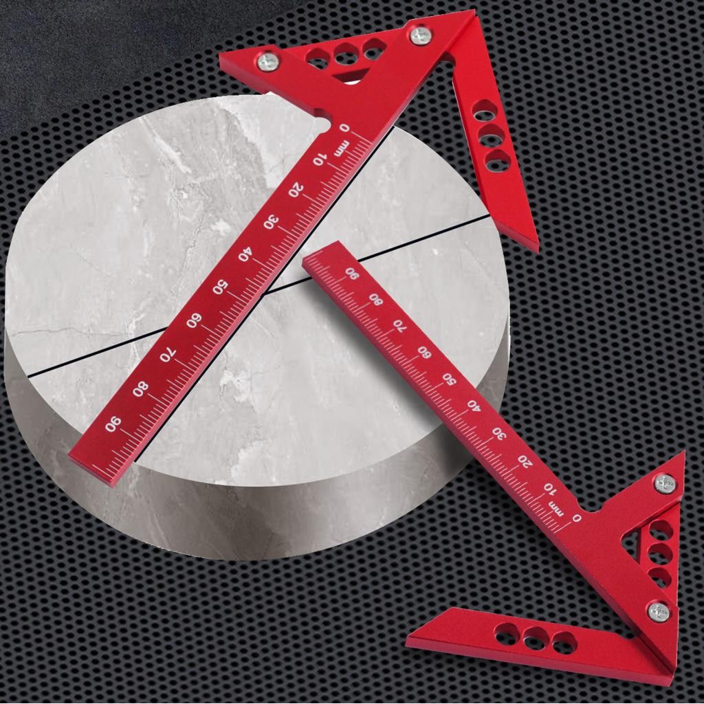 Center Line Scriber อลูมิเนียมอัลลอยด์ Finder 45°Angle Scribing Gauge ...