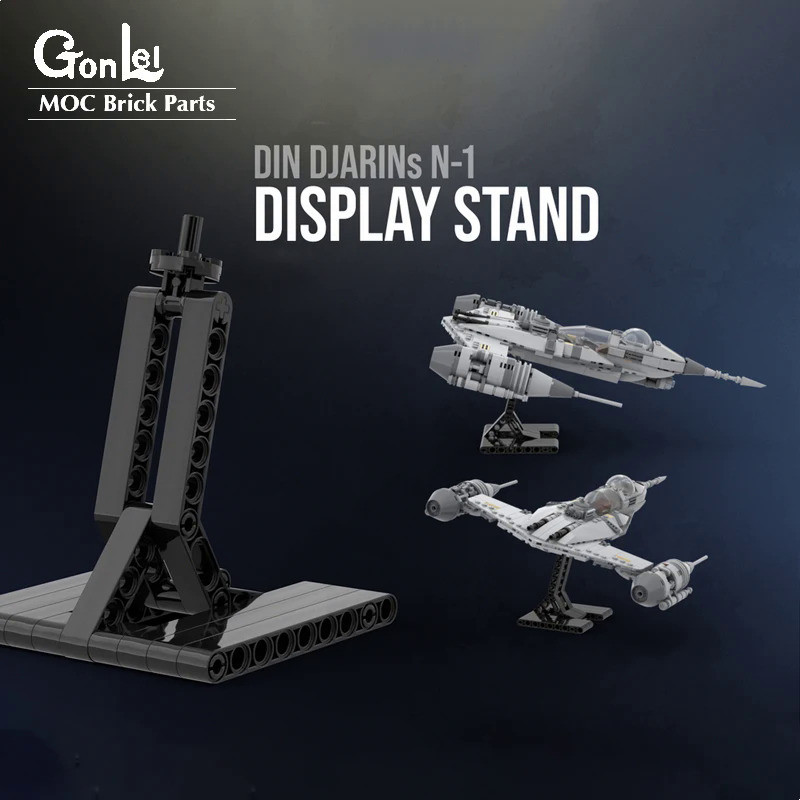 The MOC Stand for Star Plans N-1 Space Fighters 75325 Display Bracket ...