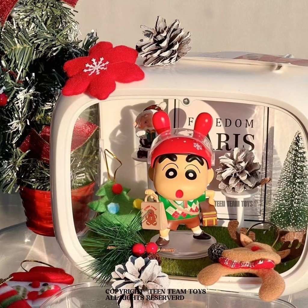 [Faceboss] [พร้อมส่ง] Crayon Shin-Chan Christmas Takeaway การ์ตูนชินจัง ...