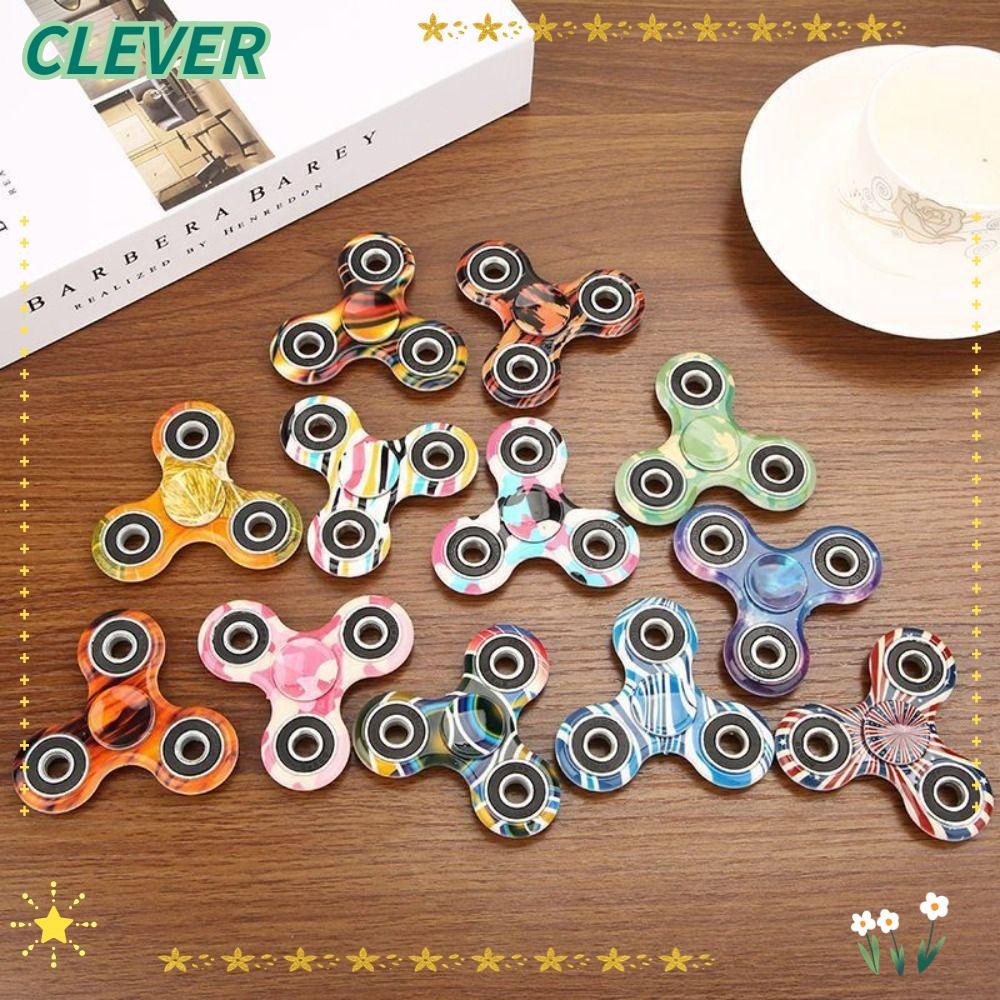 CLEVER Rainbow Spinner, Unzip Anti-ความวิตกกังวล EDC Fidget Spinner ...