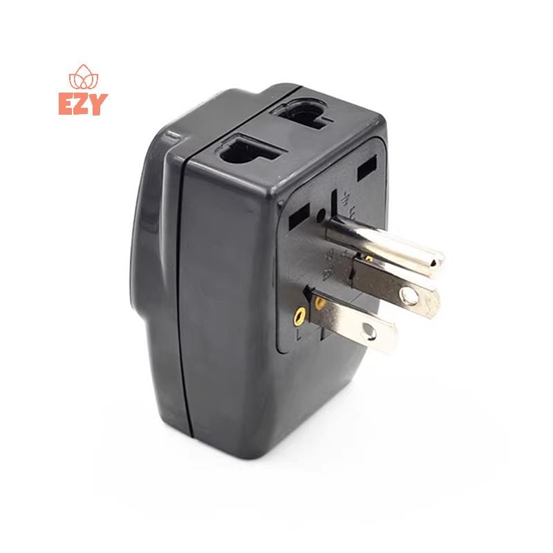 EZY Universal World To North American WDS-5 US ปลั๊กไฟฟ้าอะแดปเตอร์แปลง US Grounded 3 Pin AC ...