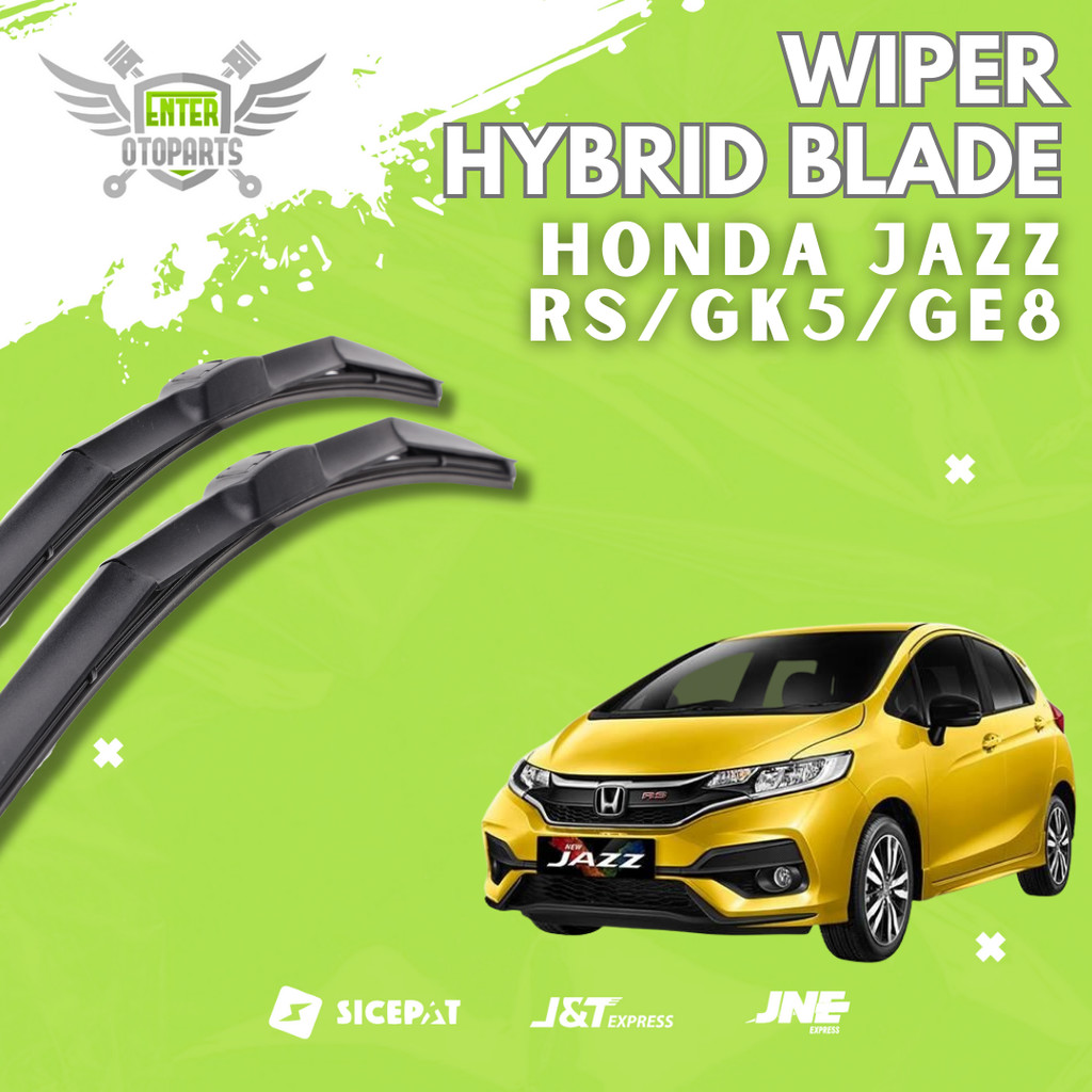 Honda Jazz RS / GK5 / GE8 Hybrid Blade Wiper 2009 - Now Hybrid Model 1 ชุด (ซ้ายและขวา) | Shopee ...