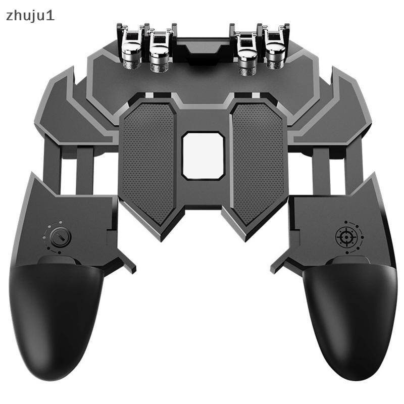 [zhuju1] Pubg Controller AK66 Six Finger Gamepad Triggers Pubg Metal ...