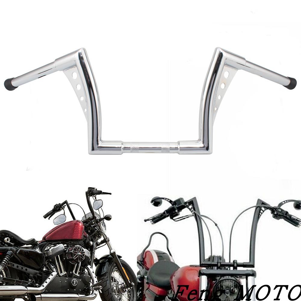 โปรโมชั่น Harley XL883 1200 X48 Tough Guy ดัดแปลงเส้นผ่านศูนย์กลางตัวแปร Bold High Handlebar ...