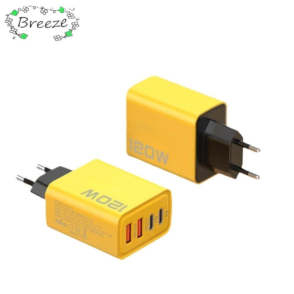 Breeze ที่ชาร์จมือถือ, ปลั๊ก EU/US USB Multi Port Adapter, 2A 12W Type ...