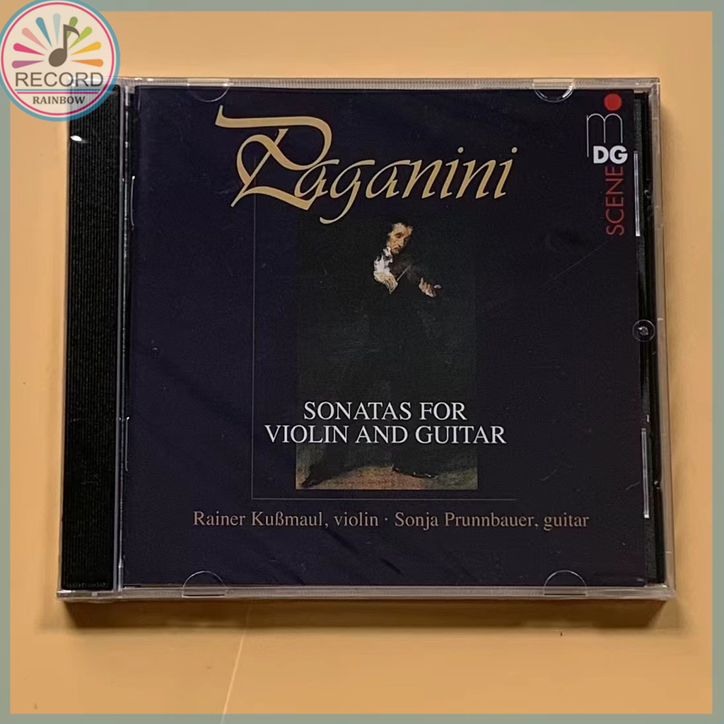 PAGANINI SONATAS FOR VIOLIN AND GUITAR Original CD Album [Sealed] Brand ...