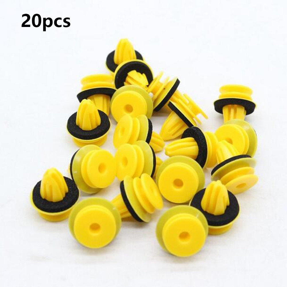20 ชิ้น A0009918698 แผงประตู Retainer Clip Fastener สําหรับ Mercedes ...