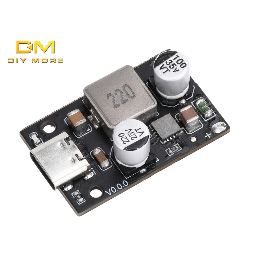Diymore 65W 8 ~ 30V DC ถึง USB Type C PD 3.1 QC3 Fast Charge Step-Down โมดูลโทรศัพท์มือถือ Quick ...