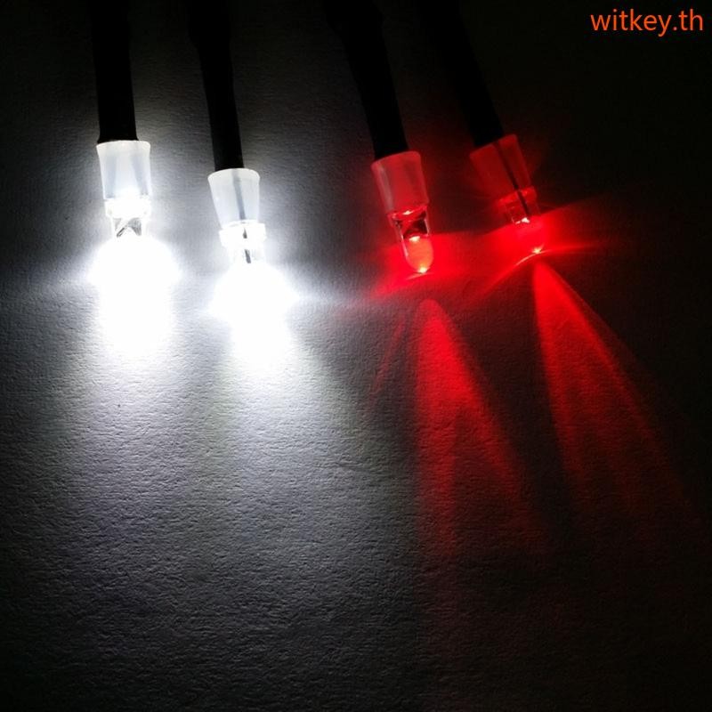 WIT Axial SCX24 ไฟ Led 1 24 Rc ไฟ Led Rc Crawler ไฟ Led ชุด 2 สีขาว 2 ...