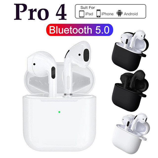 TWS Air Pro 4 หูฟังไร้สายพร้อมไมโครโฟน Touch Control หูฟังบลูทูธ Pods Pro4 หูฟัง Noice Reduction ...