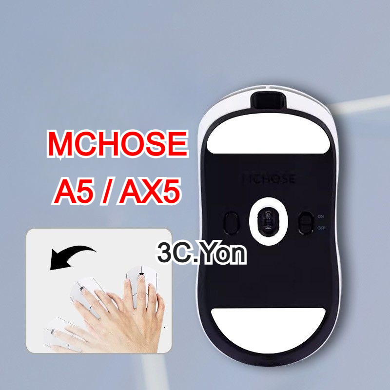 Esports Ice Mouse สเก็ตฟุต PTFE สําหรับ MCHOSE A5 AX5 Pro ProMax Ultra ...