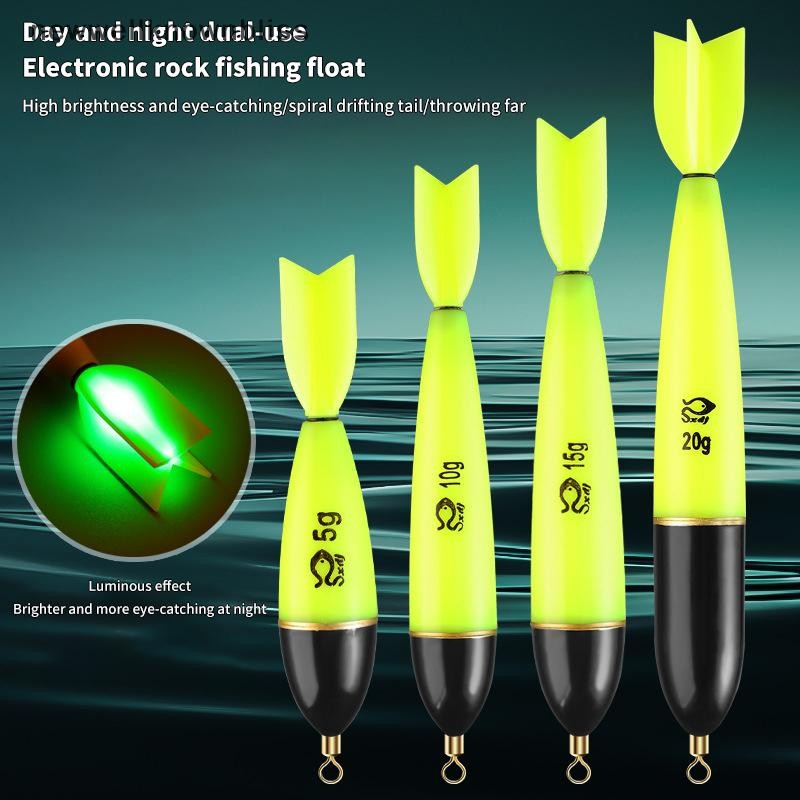 Newwellknownbliss 5g/10g/15g/20g Luminous Fishing Float ยาวแนวตั้ง ...