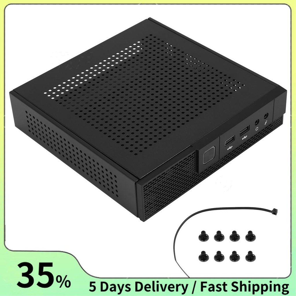 Itx เคสคอมพิวเตอร์ TX02 Mini Desktop Case ควบคุมอุตสาหกรรม HTPC Case ...