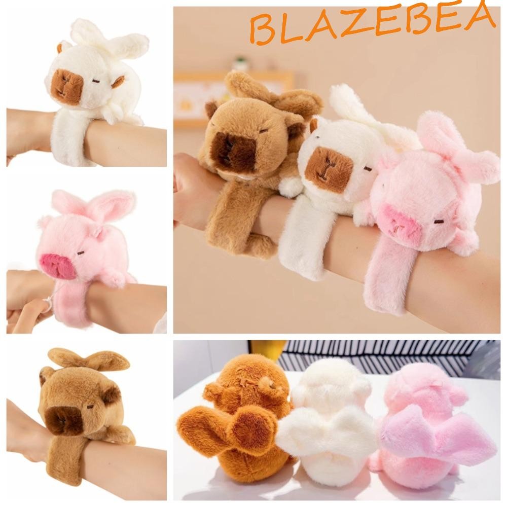 Blazebea Capybara Slap Snap ตุ๊กตาของเล่น, Swing Wings Clap วงกลมของเล่น Capybara Plush Slap ...