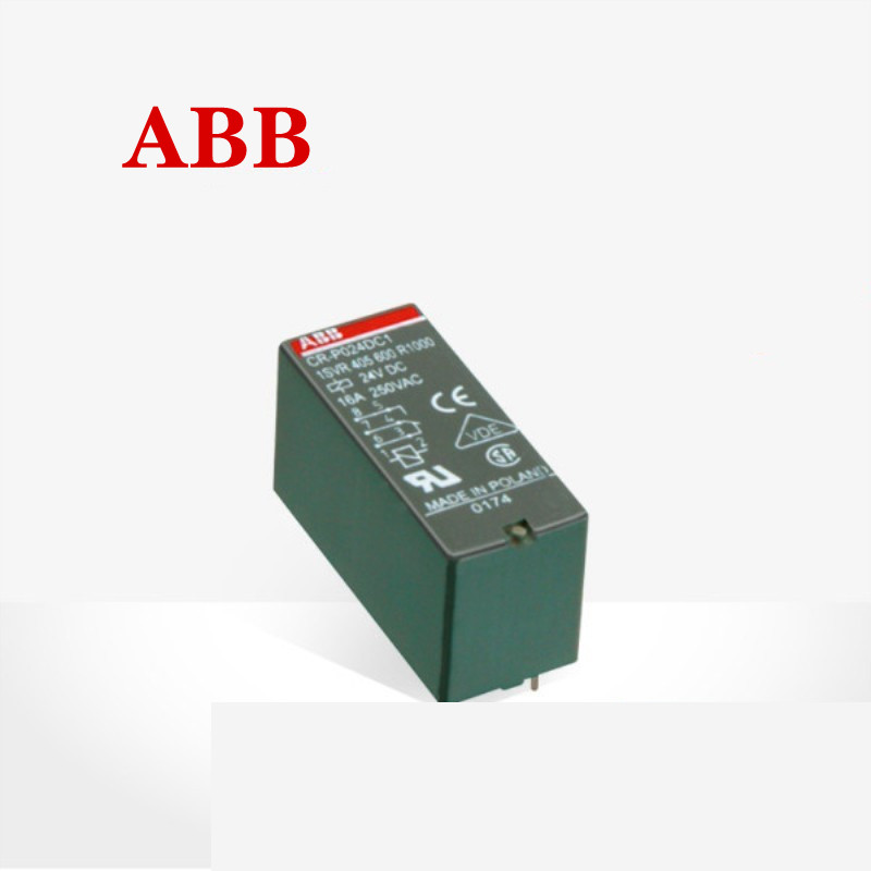Abb รีเลย์แม่เหล็กไฟฟ้า PCB ขนาดเล็กระดับกลาง CR-P024DC1-P024DC2-P230AC1-P230AC2 CR-PSS CR-PH ...