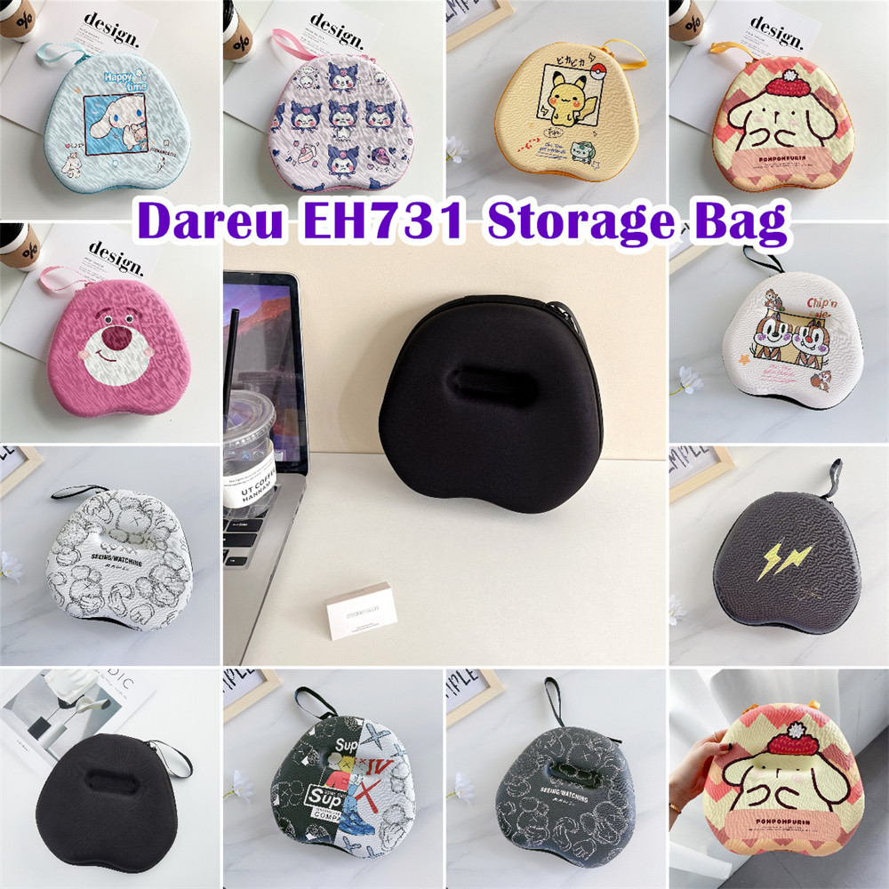 ส่วนลดสําหรับ Dareu EH731 เคสหูฟังการ์ตูน Simple กระเป๋าเก็บชุดหูฟัง EVA Earpads Casing Box ...