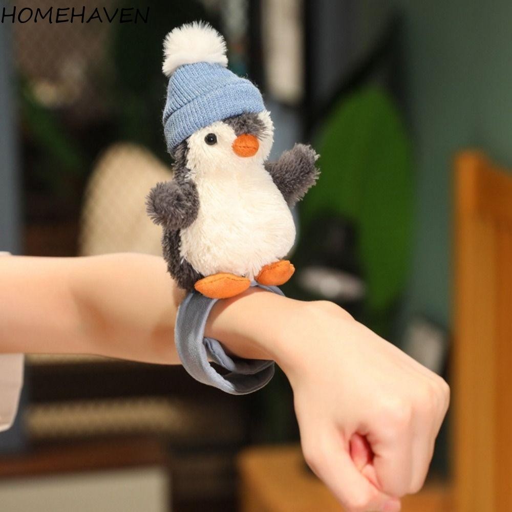 Homehaven ตุ๊กตาสเก็ตบอร์ด Penguin ตุ๊กตา, Clap วงกลม Plushies Penguin ...