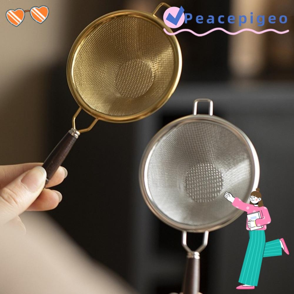 PEACEPIGEO Matcha Sifter, สแตนเลสทําความสะอาดง่ายกรองชา, ตาข่ายละเอียดมากขนาดเล็กกันสนิม Fine ตา ...